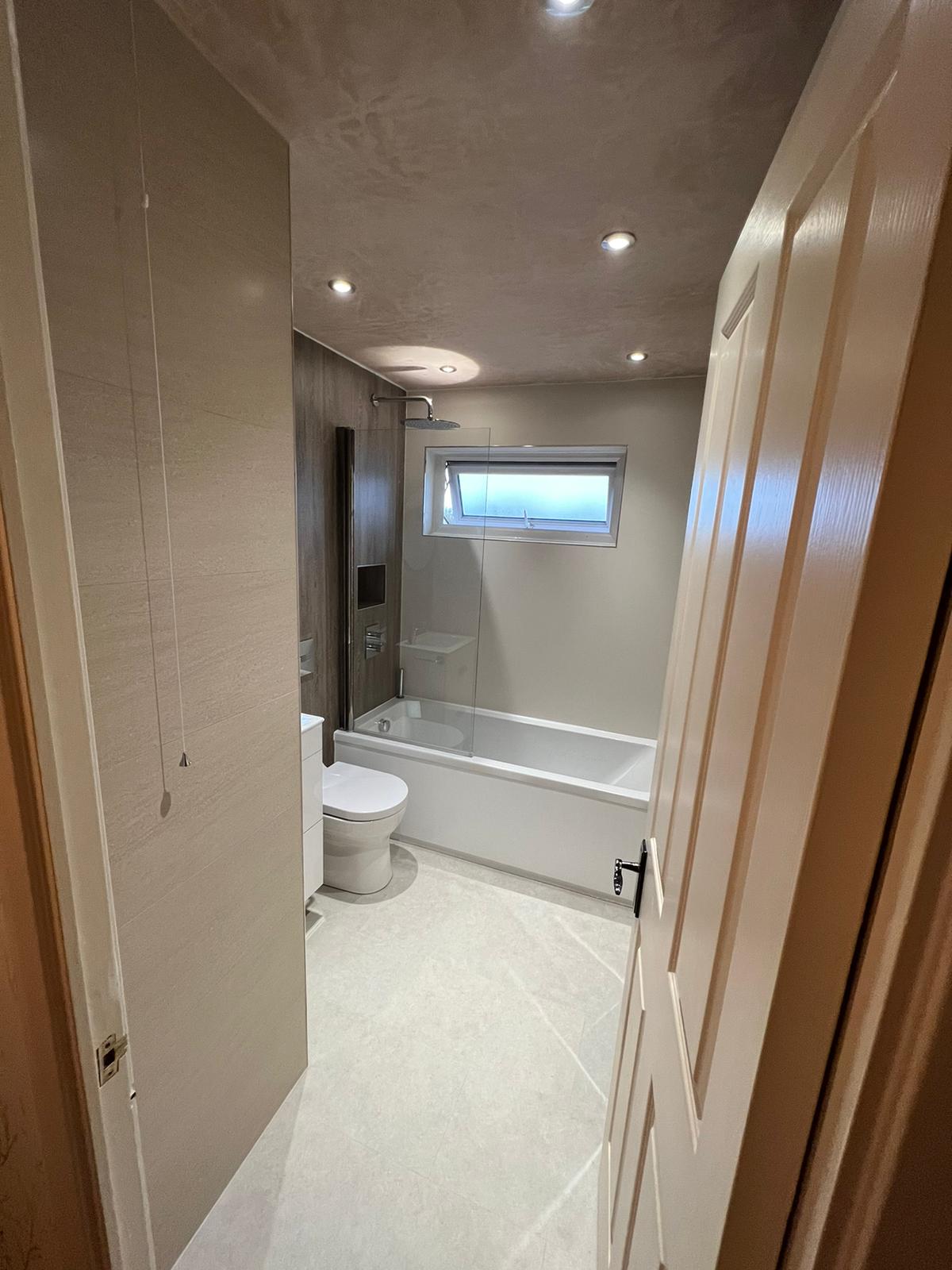 Compact bathroom transformation - Parkstone Yorkshire
